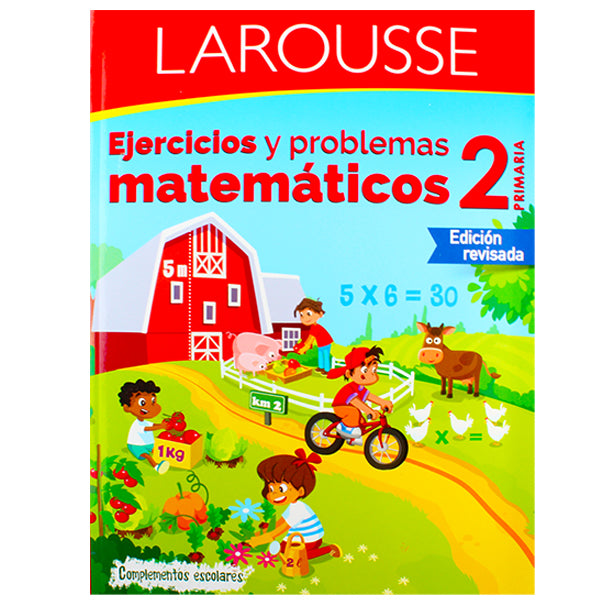 LIBRO EJERCICIOS Y PROBLEMAS MATEMATICOS 2 EDICIONES LAROUSSE MNK ...