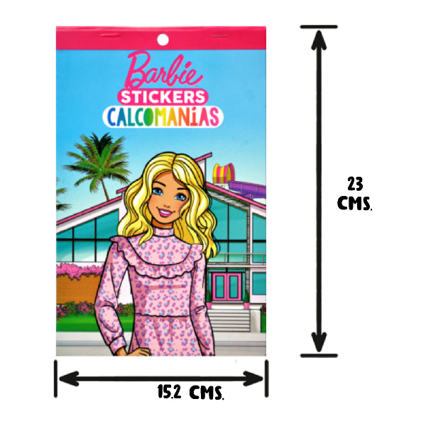 BLOCK CALCOMANIA BARBIE GRANMARK MNK – Mónerick Papelerías