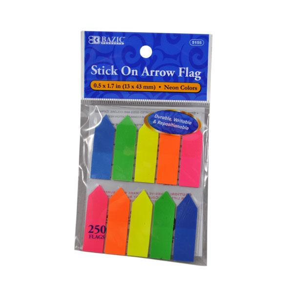 ETIQUETA BANDERA COLOR NEON 5155 BAZIC – Mónerick Papelerías