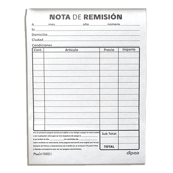 BLOCK REMISION DUPLICADO 1/8 100 HJ K-4 DIPAO – Mónerick Papelerías